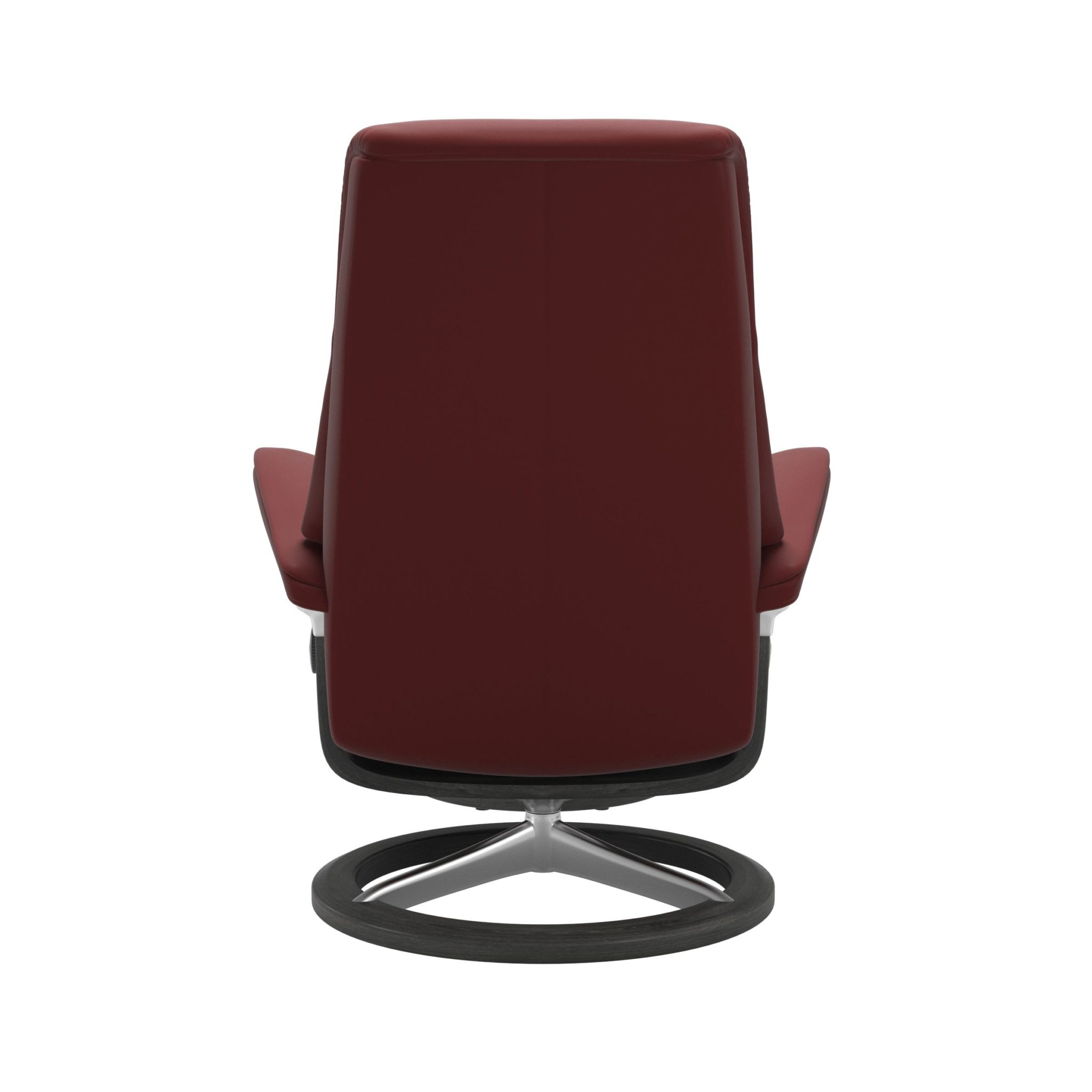 Stressless View Recliner & Ottoman - Signature & Cross Base | Ambiente ...