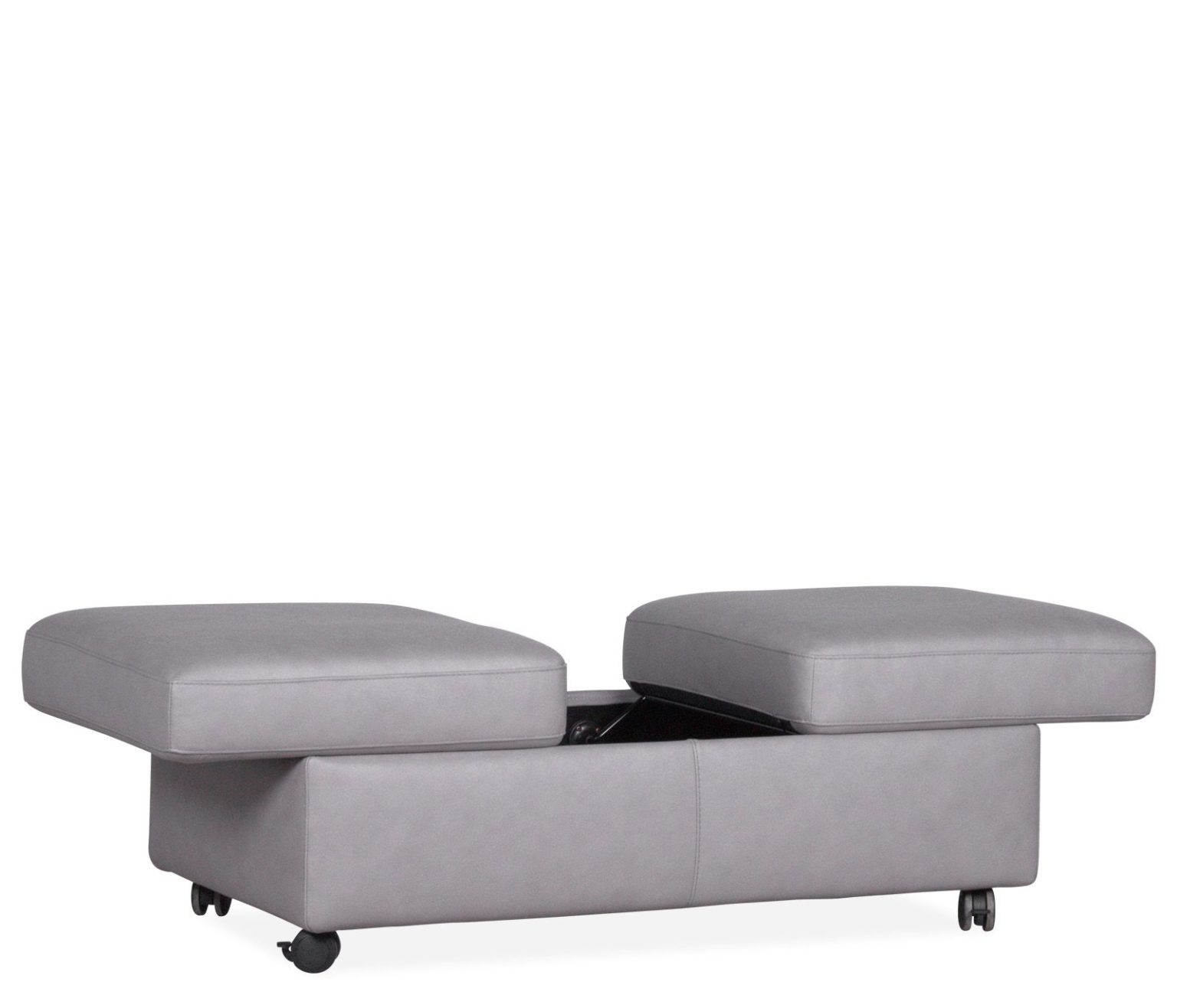 Stressless Ottoman, Double w/ Table | Ambiente Modern Furniture